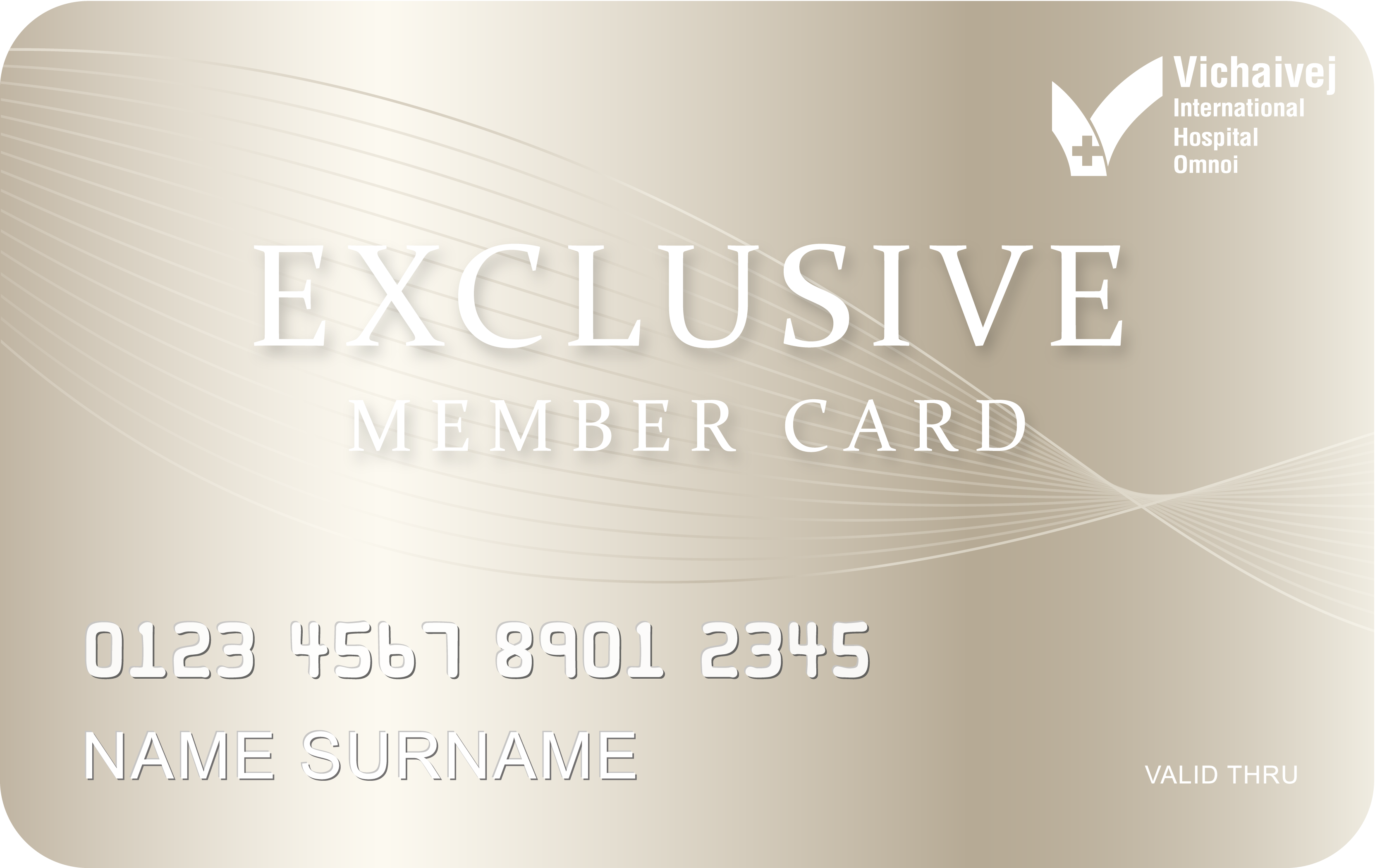 บัตร EXCLUSIVE MEMBER CARD - โรงพยาบาลวิชัยเวช อินเตอร์เนชั่นแนล แยกไฟฉาย